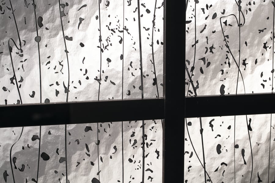 Black Grilles Between Glass: Modern Design, Timeless Style